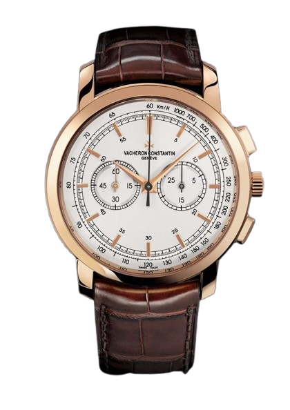 Vacheron Constantin Traditionnelle Patrimony Chronograph 18K Rose Gold Men’s Watch | Worldofluxuryus